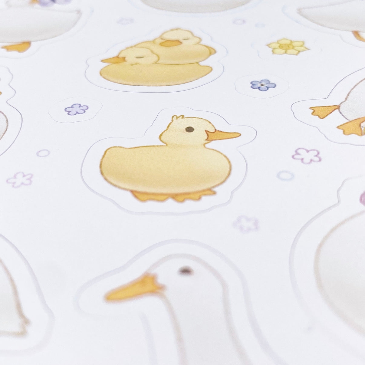 farm duck sticker sheet – PaperCalypso